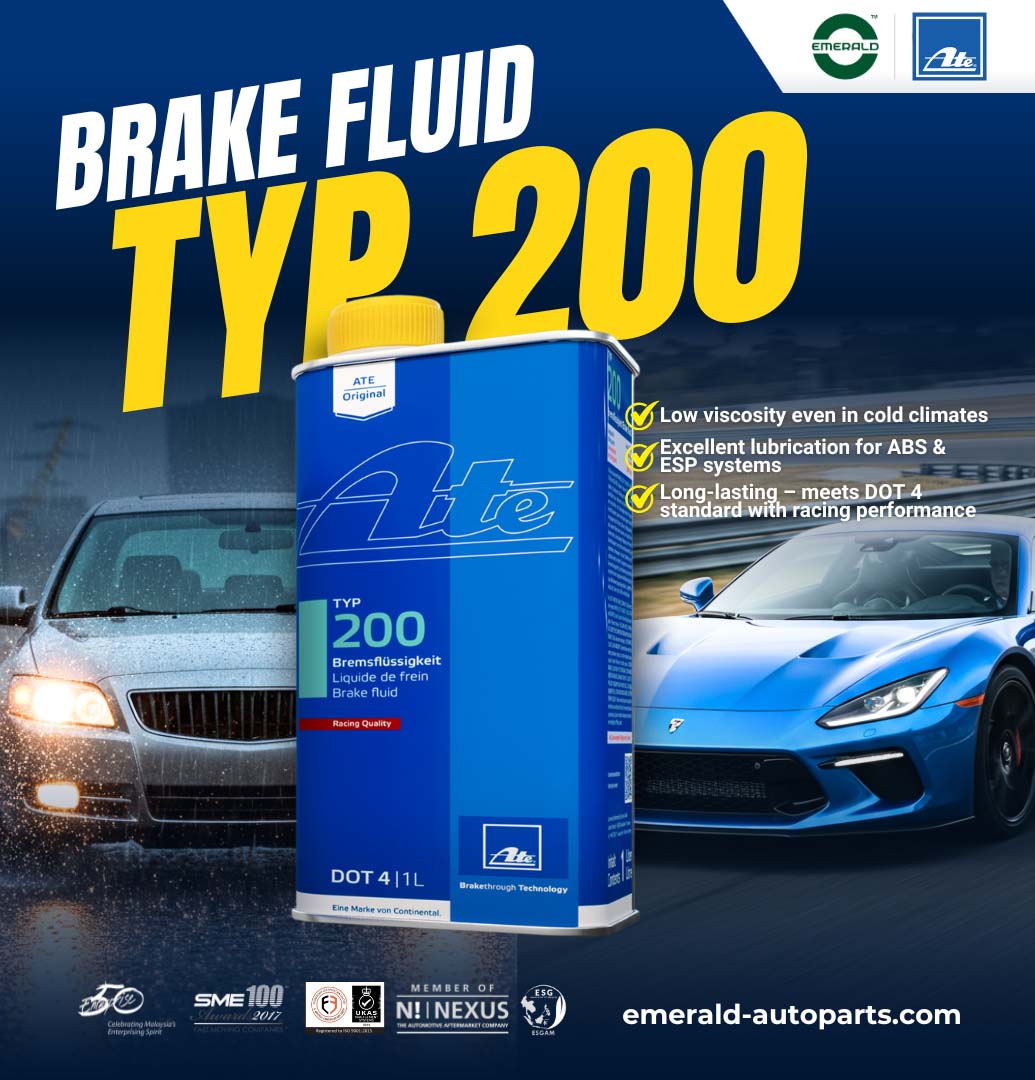 ATE SL.6 / Type 200 Brake Fluid – High Performance for Daily Driving ...